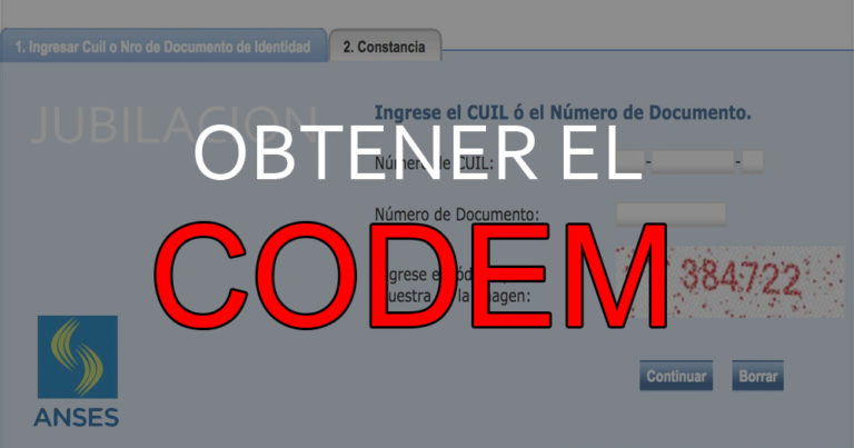 Codem ANSES: Que es y como tramitarlo - Plan mas vida - Visa vale ...